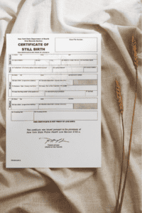 Certificate of Stillbirth | Star Legacy Foundation