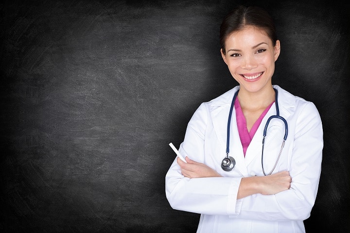 Female doctor woman teaching at medical school – Star Legacy Foundation